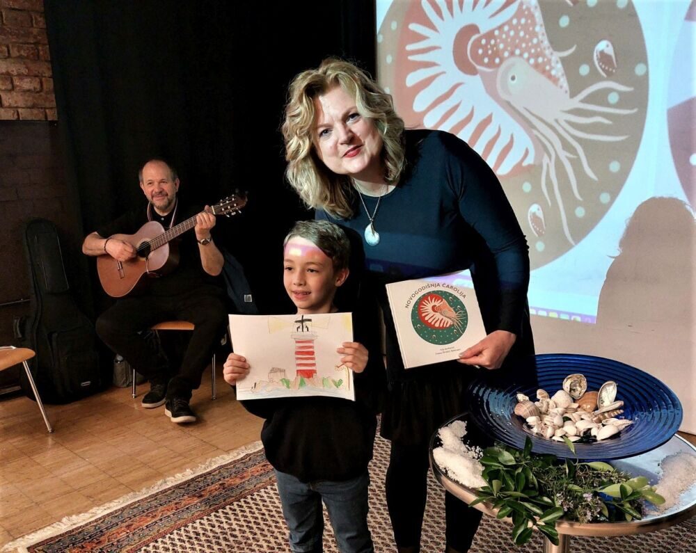 Irja Jerković u Beču oduševila “Morskim čarolijama” i taktilnom knjigom ...