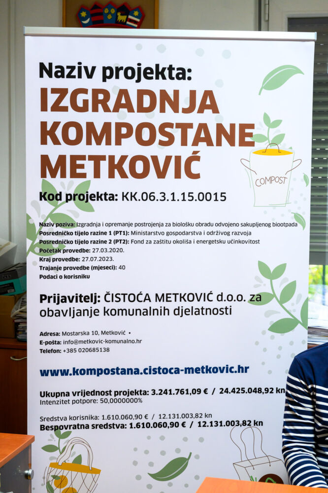 Prva kompostana na širem području Dalmacije – projekt izgradnje ...