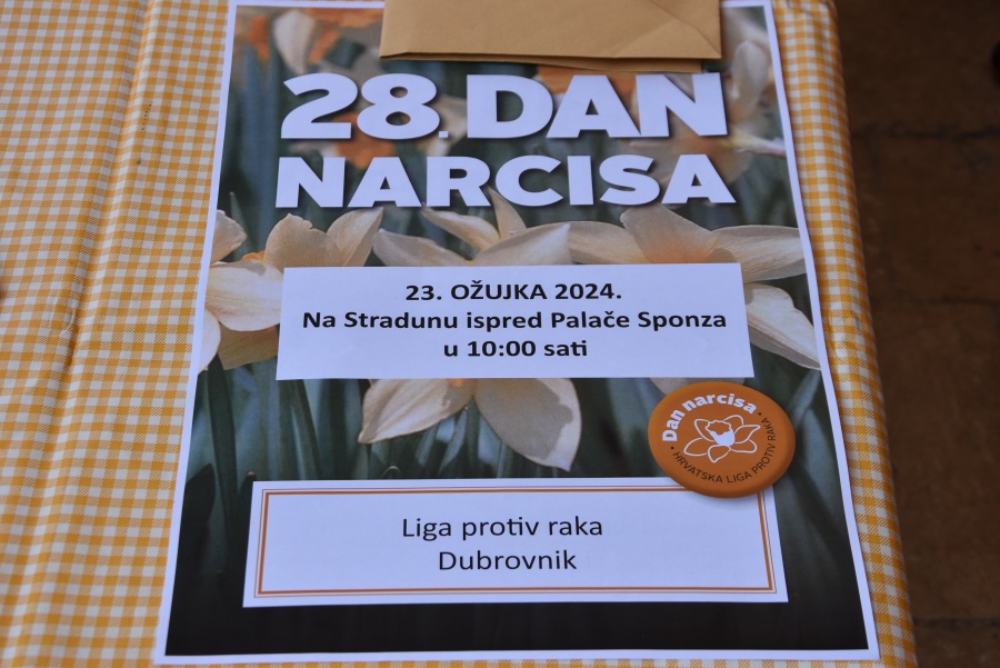 FOTO/VIDEO Ispred Sponze po 28. put obilježen Dan narcisa | Dubrovnik ...