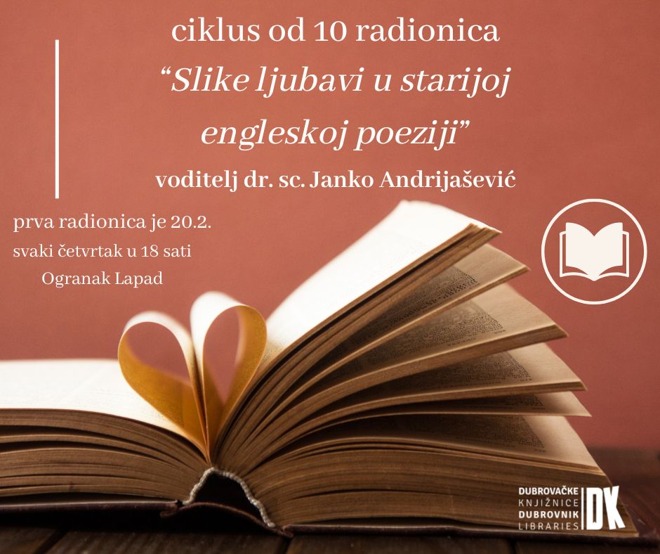 Ciklus od 10 radionica u Ogranku Lapad: Slike ljubavi u starijoj ...